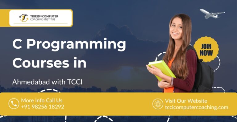 Best C Programming Class in Bopal Ahmedabad | TCCI Coaching